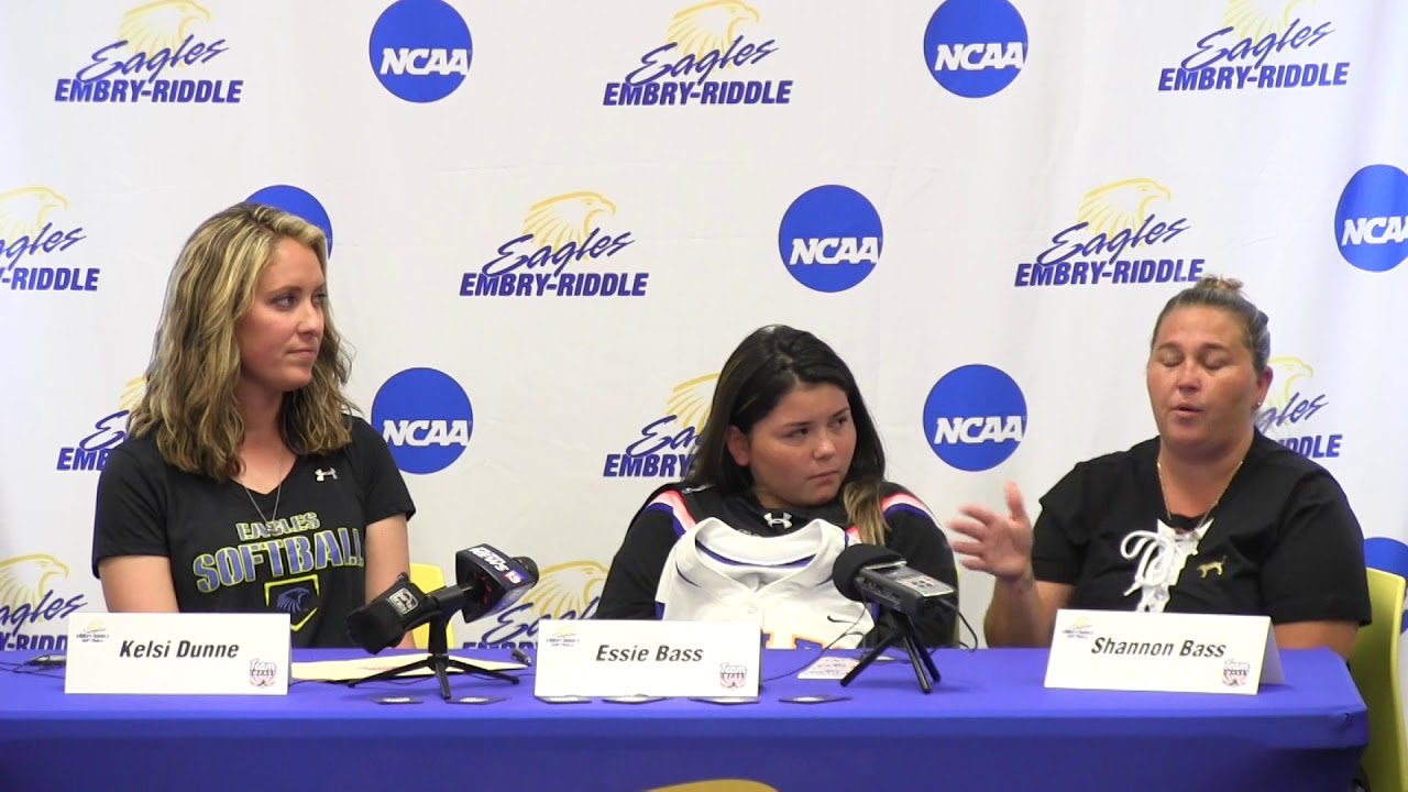 Embry-Riddle Softball Team Impact Signing - YouTube
