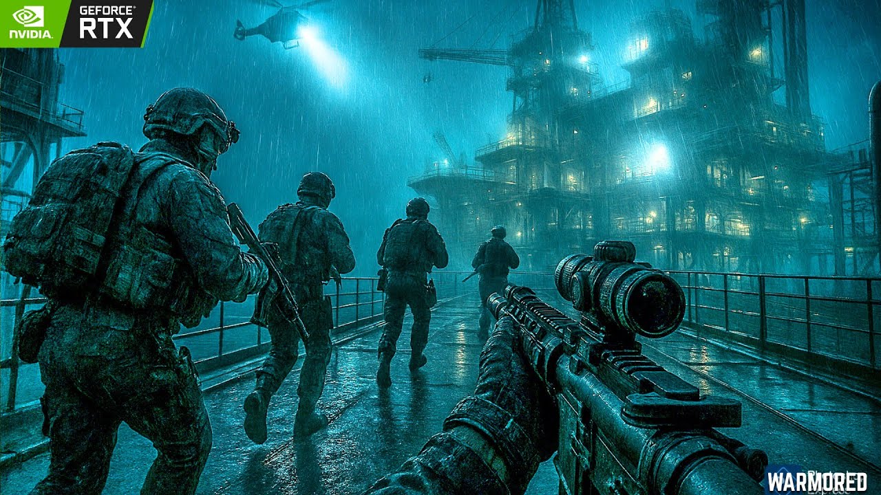 Clearing The Oil Rig – The Only Easy Day Was Yesterday | COD MW2 ...
