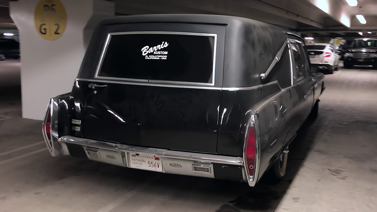 An Abandoned Barris Kustom '72 Cadillac Fleetwood 75 Hearse in ...