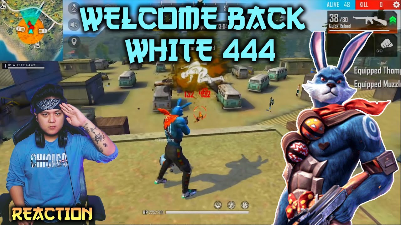 WHITE 444 IS BACK | GAMEPLAY REACTION | MR JUNIOR - YouTube