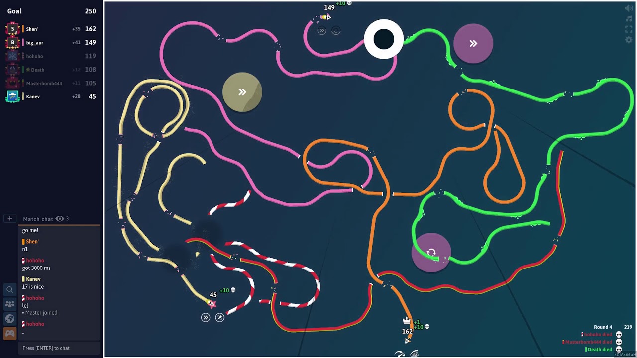 Curve Fever Pro - October 2019 - 3v3 Special Teams - TeamJoke vs ...