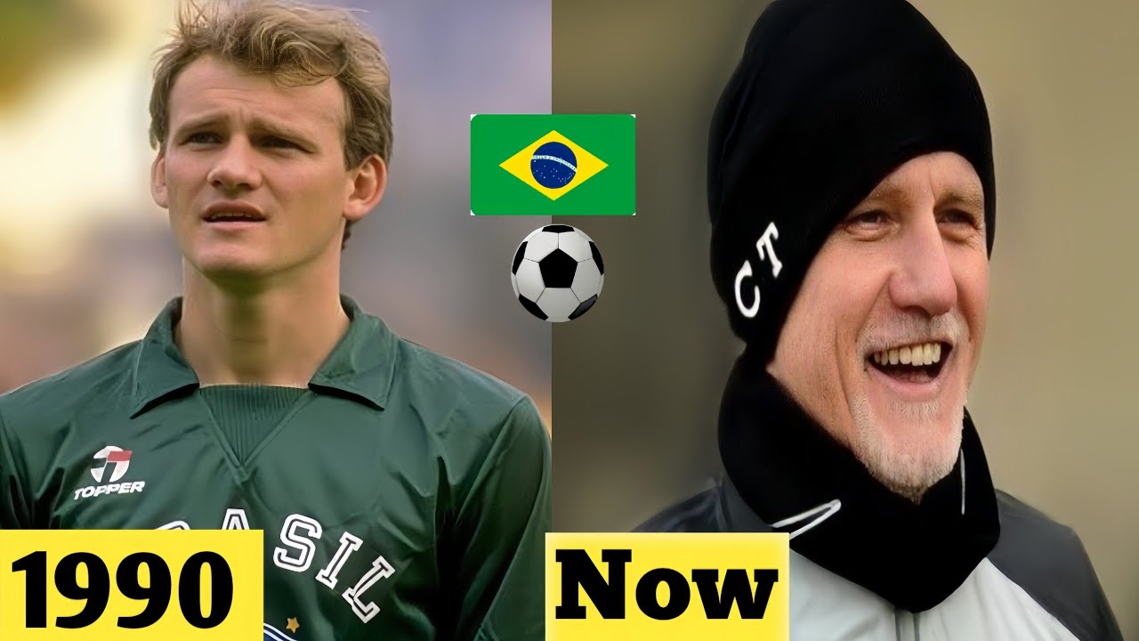 Brazil 🇧🇷 World Cup 1990 Squad – Then and Now | Football Legends - YouTube