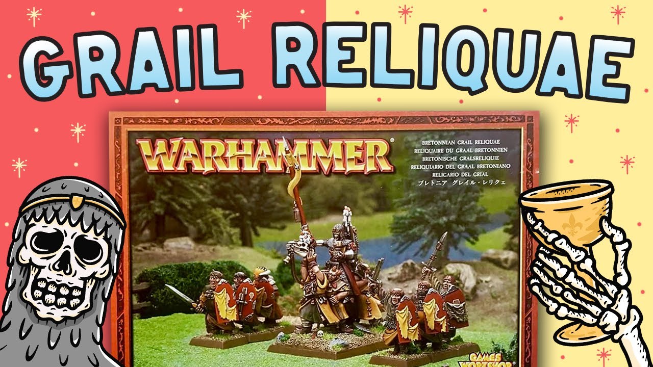 Painting the most UNDERRATED Bretonnian miniature, The Grail Reliquae ...