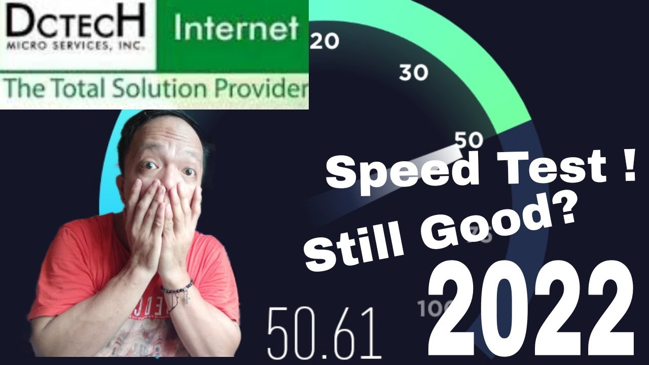 DC TECH INTERNET 2022 REVIEW (Speed test.com VS. Fast.com) art Escaño ...