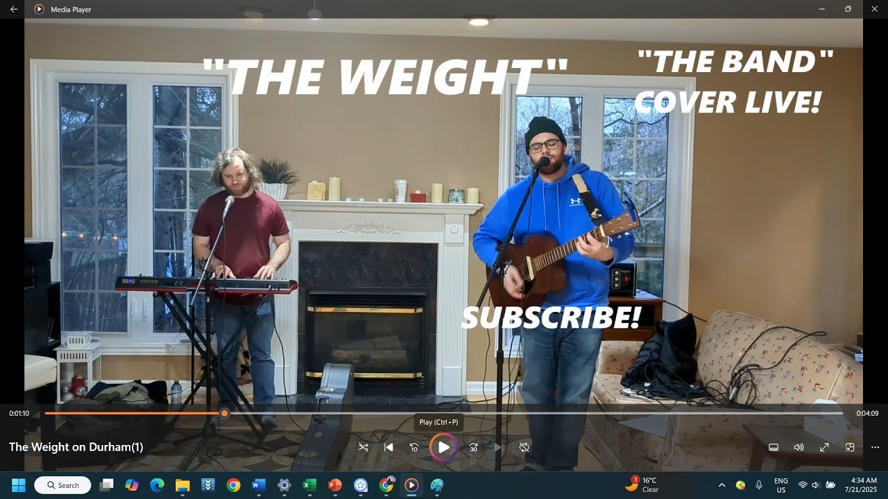 "The Weight" ~ top notch COVER OF the THE BAND classic LIVE! (Please ...