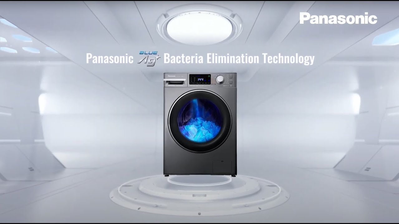 Panasonic CARE+ Hygiene Expert Front Load Washer - Bringing Blue Ag+ ...