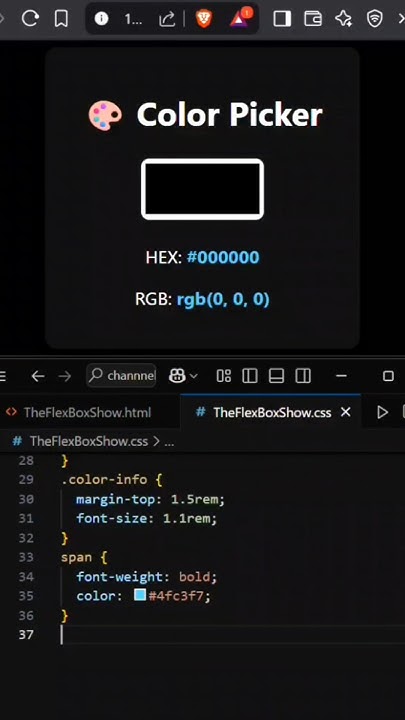 This UI Was Built With Just Code! HTML+CSS Magic | TheFlexBoxShow|# ...