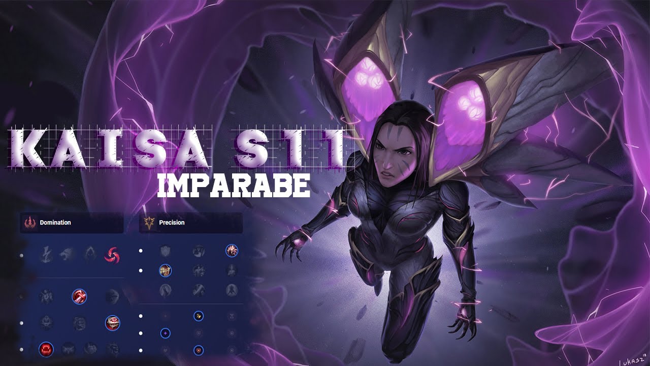 ASI SE JUEGA KAISA EN ESTA S11 (LEAGUE OF LEGENDS) RUNAS/BUILD - YouTube
