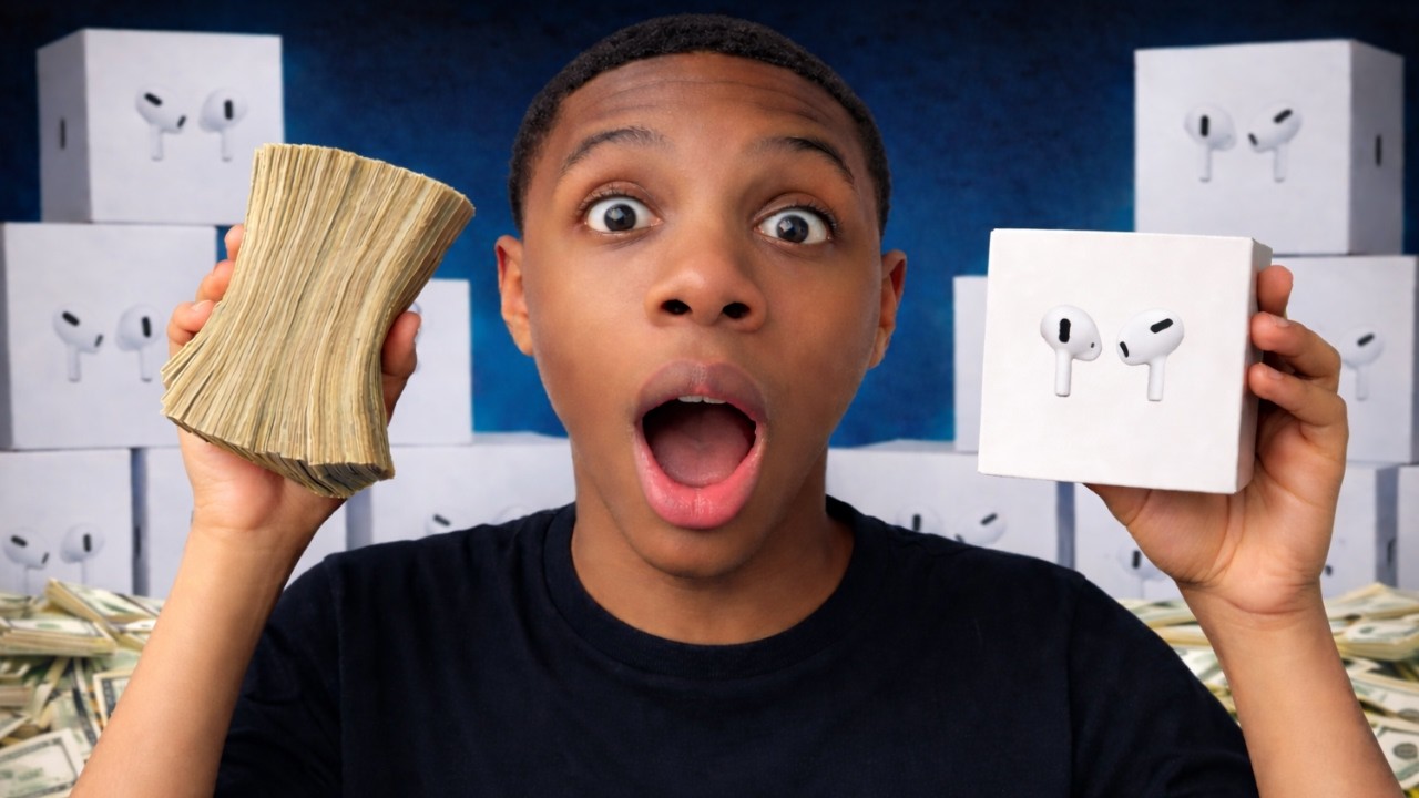 I tried Reselling Airpods and made $__? (IN 24 HOURS) - YouTube