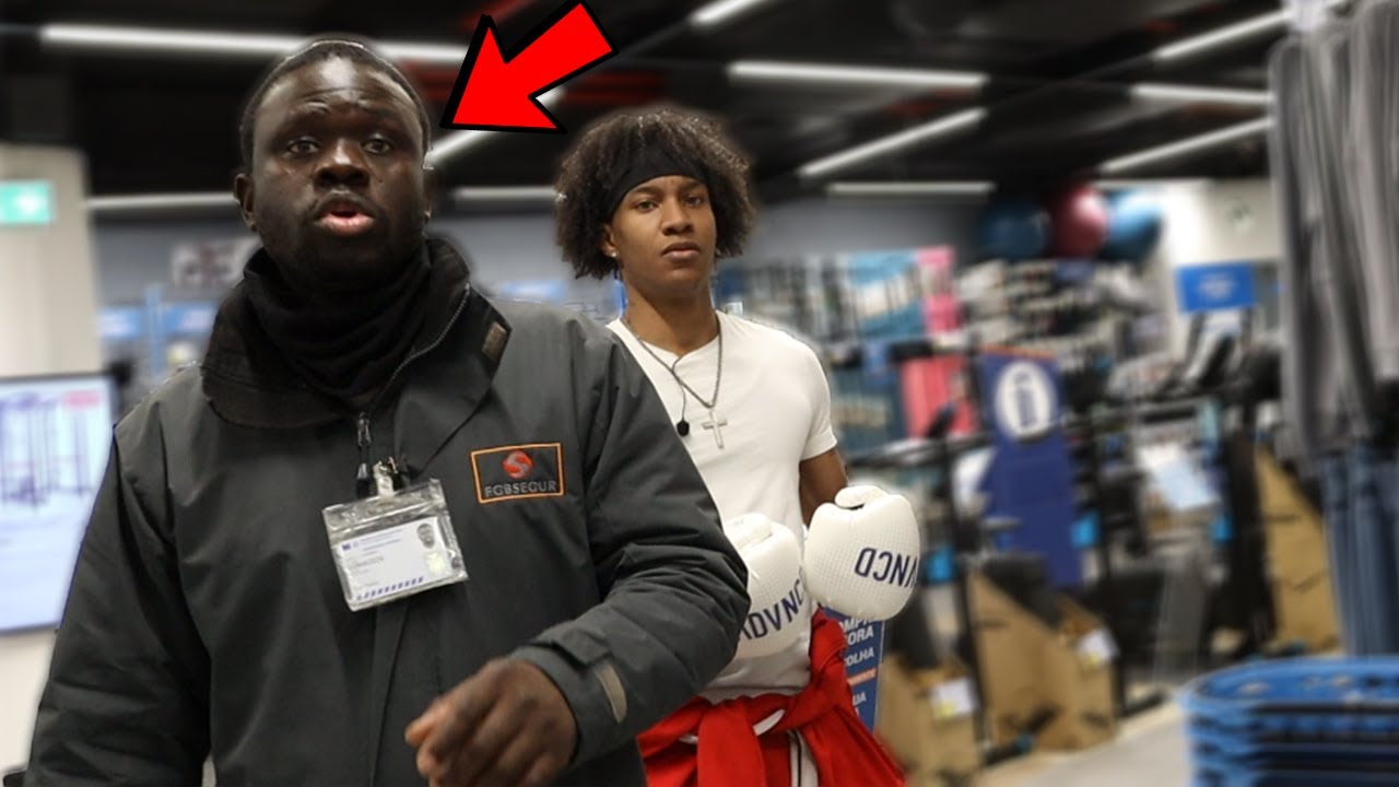 How Fast Can I Get Kicked Out Of A Store *Police Chased Us* - YouTube