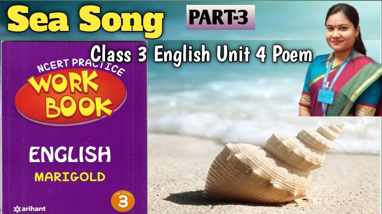 Sea Song Class 3 English Workbook Question Answers | Sea Song Poem ...