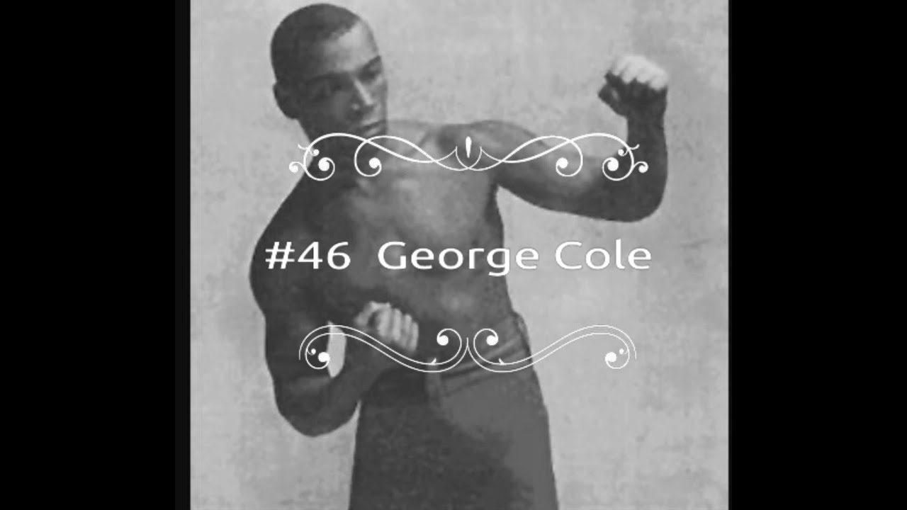 Historical Overview of Jersey Legend Boxer George Cole - YouTube