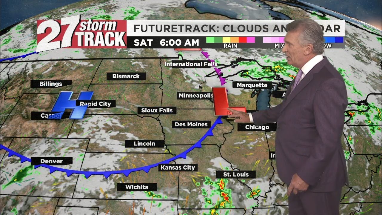 Thursday August 10 evening weather: Staying dry until a chance of ...