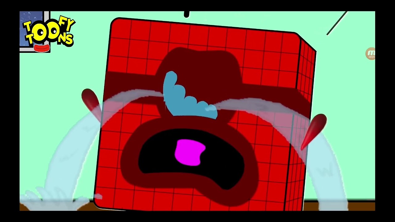 powerpuff girls makes numberblock 1000 cry and gets grounded - YouTube