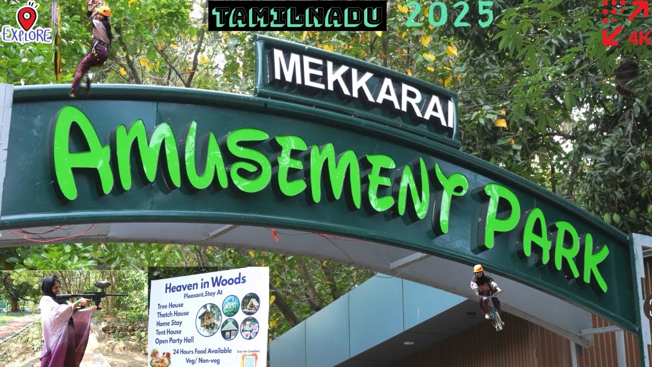 Mekkarai Amusement park#tamilnadu#2025 latest update #trending part-1 ...