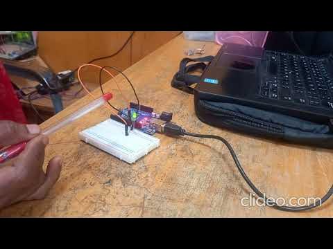 Controlling the brightness level of an LED using PWM technique. - YouTube