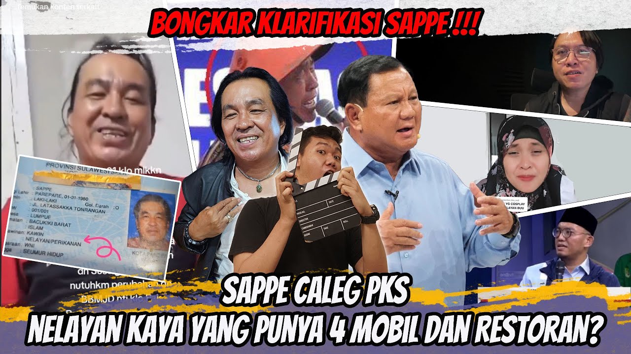 Klarifikasi Caleg PKS Sappe Nelayan Ternyata Punya 4 Mobil dan ...