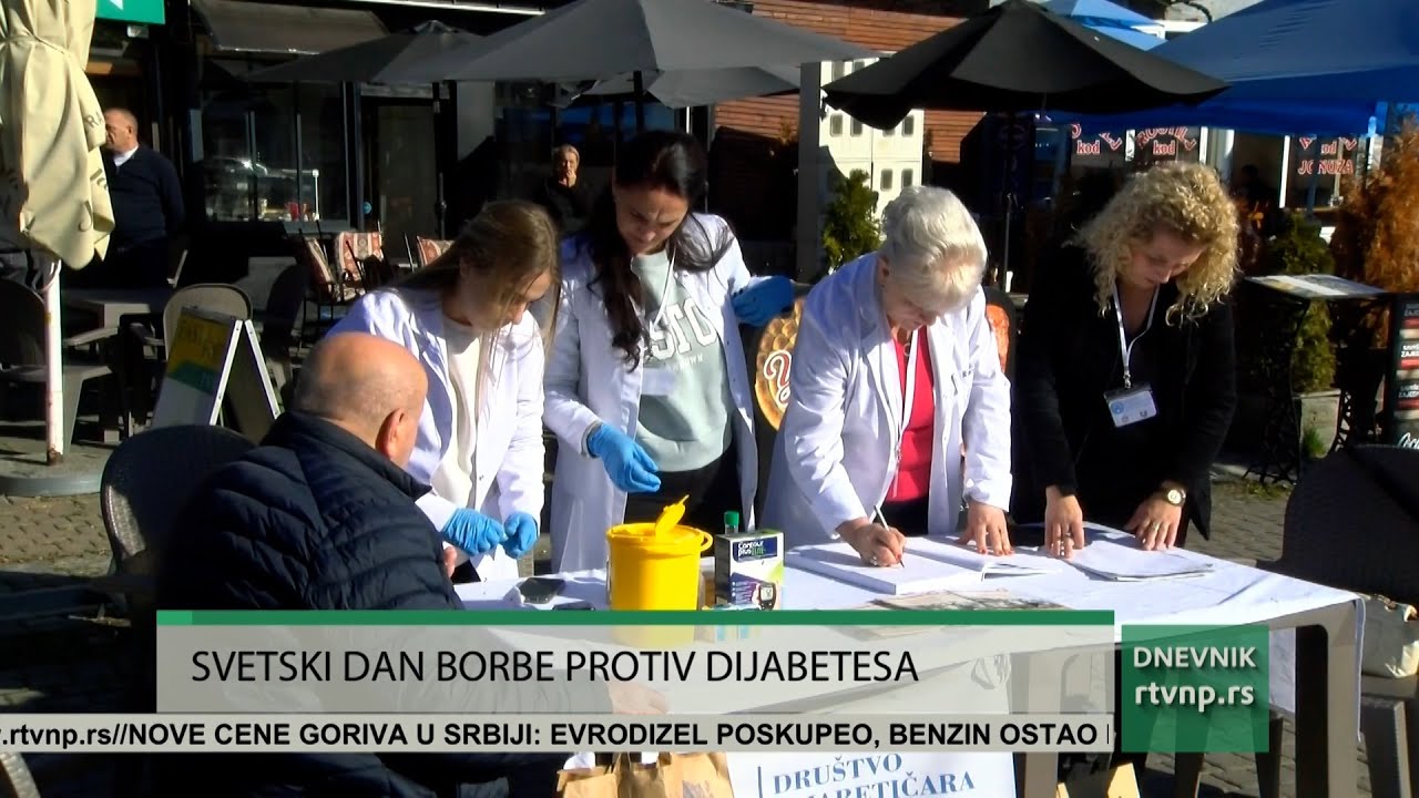 U Novom Pazaru obeležen Svetski dan borbe protiv dijabetesa - YouTube