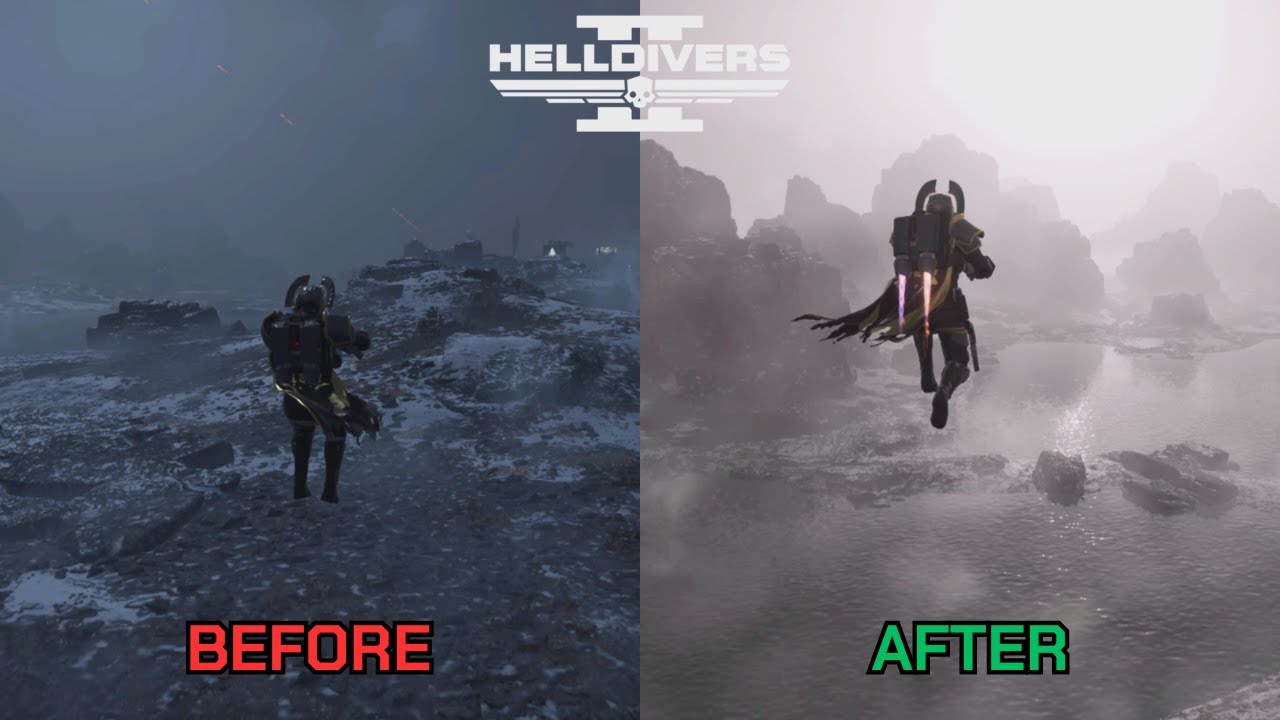 Helldivers 2 The New Buffed Jump Pack Is Extremely Fun To Use - YouTube