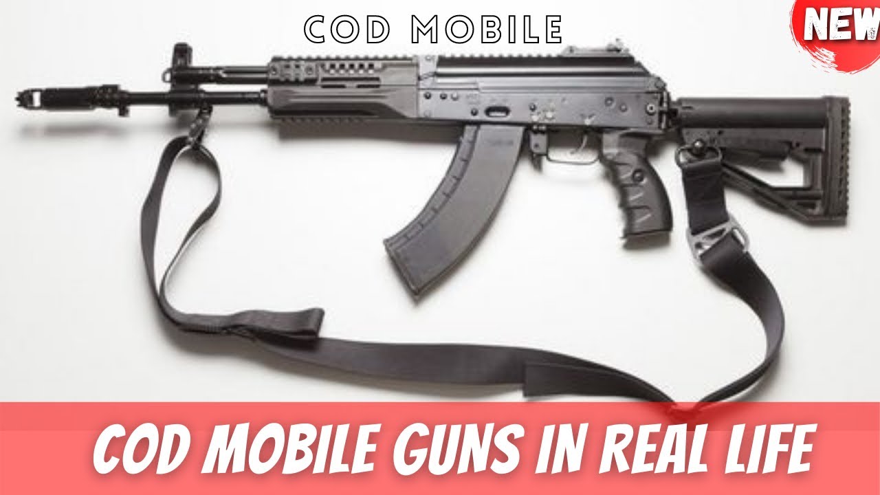 COD MOBILE GUNS IN REAL LIFE - YouTube