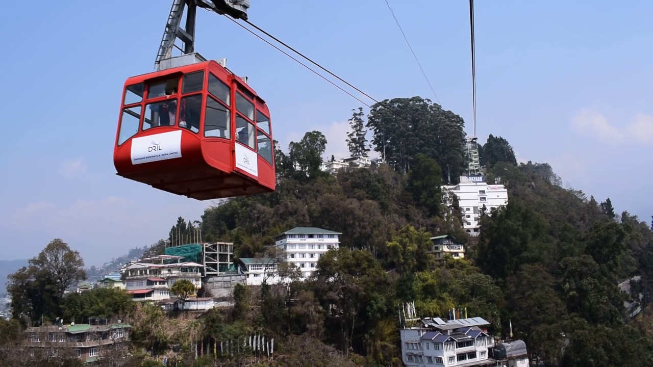 Amazing Ropeway of Gangtok - Great Cable Ride Part 1 - YouTube