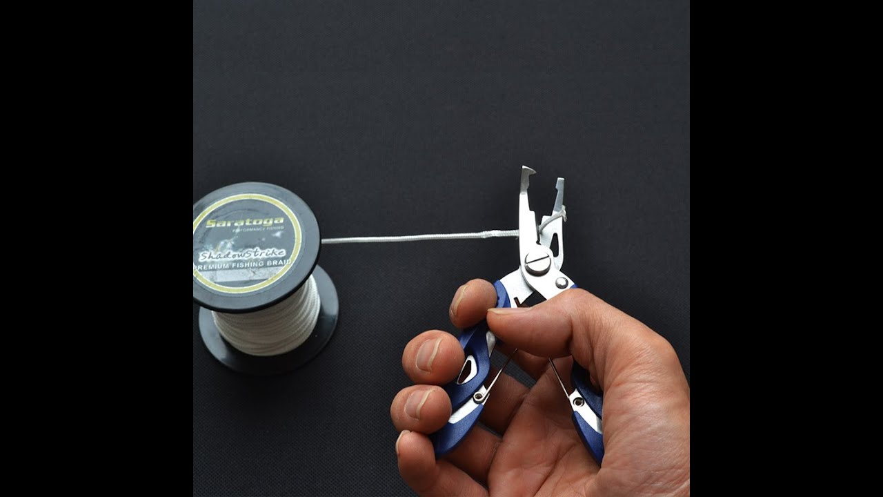 PE15, mini fishing pliers, fishing tools. fish line scissors - YouTube