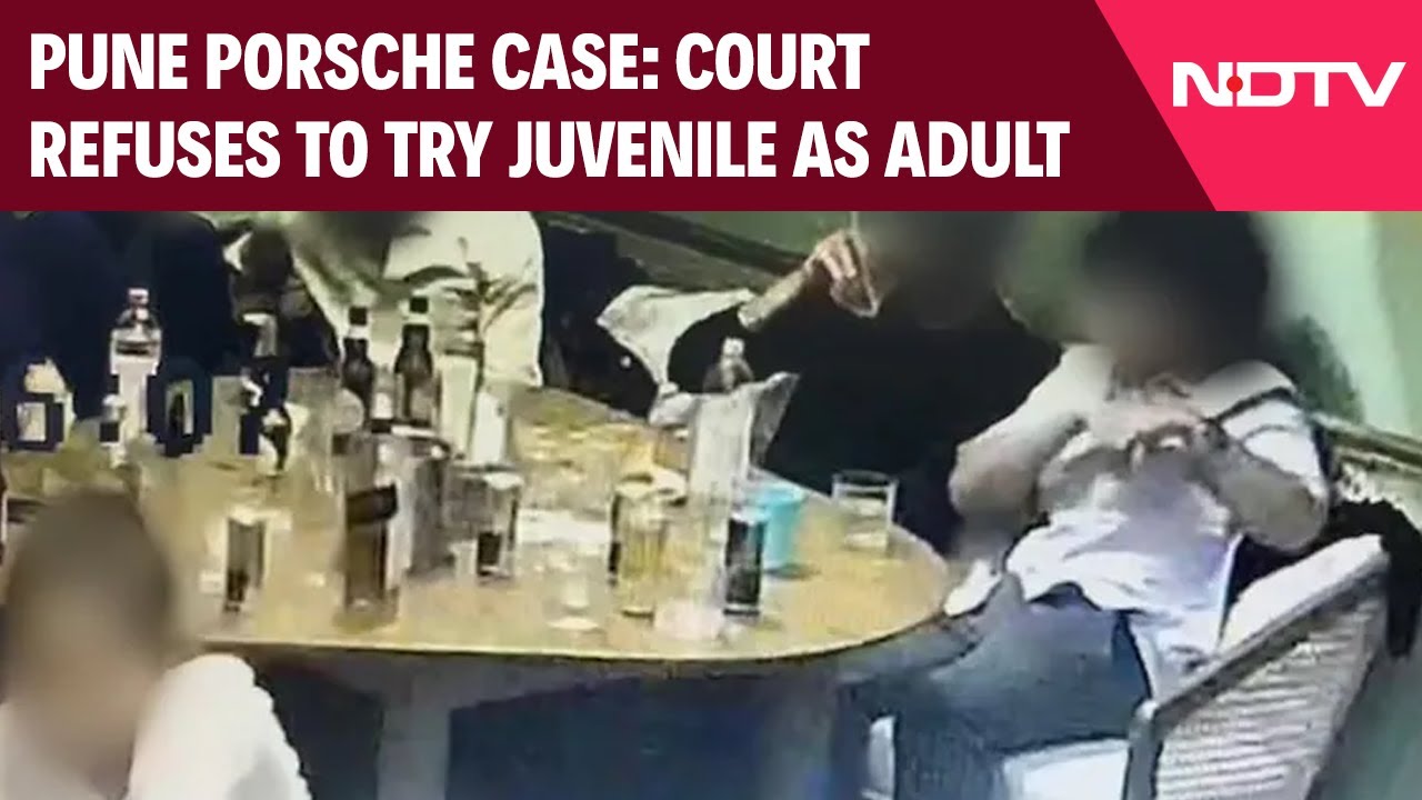 Pune Porsche Case Accused, 17 At Time Of Crash, Won't Be Tried As Adult ...