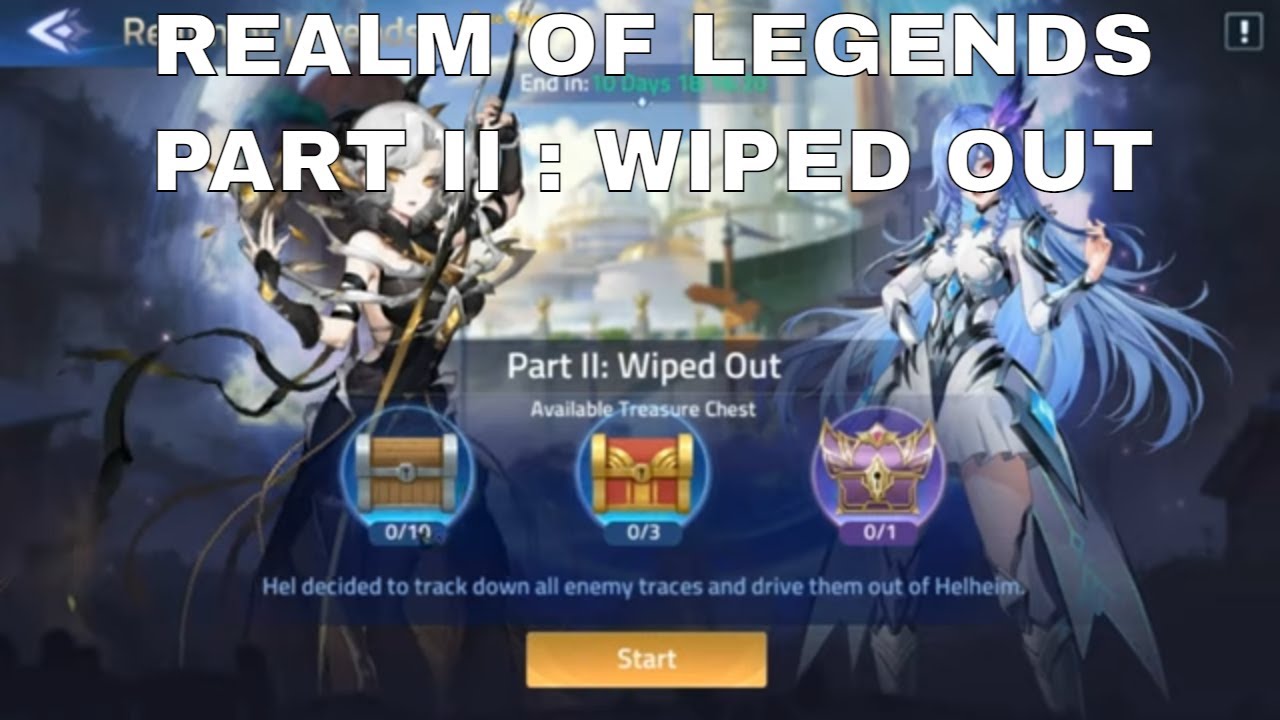 REALM OF LEGENDS | PART II : WIPED OUT Mobile Legends: Adventure - YouTube
