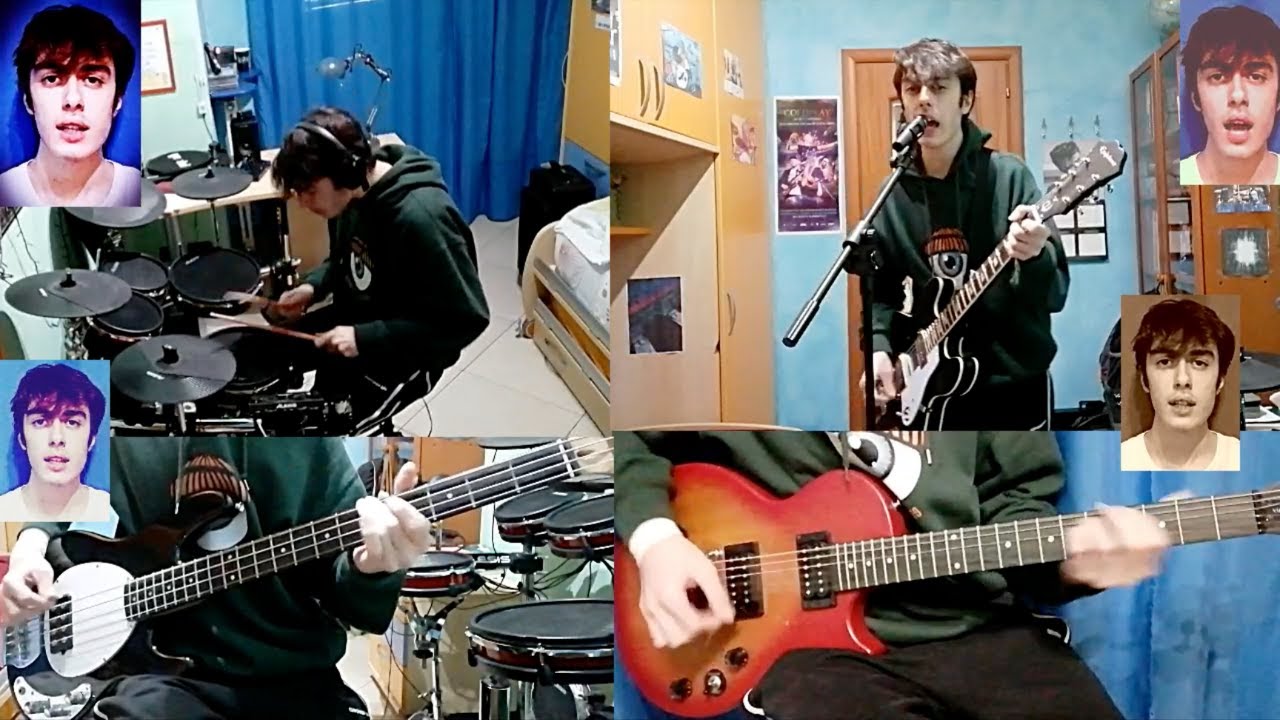 BONES- Imagine Dragons- ONE MAN BAND COVER - YouTube