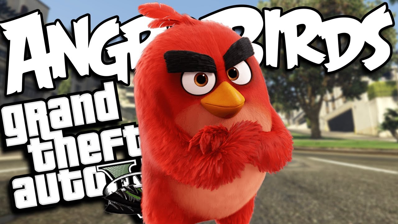 The Angry Birds Return MOD (GTA 5 PC Mods Gameplay) - YouTube