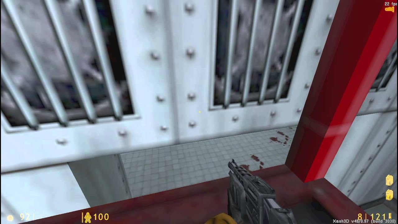 Xash3D Gameplay (Half-Life 1) - YouTube