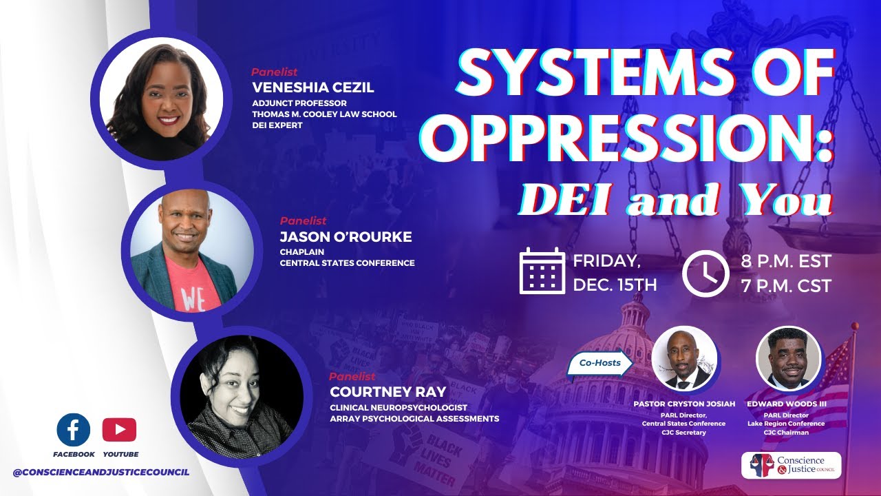 Systems of Oppression: DEI and You - YouTube