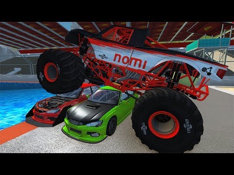 Beamng drive - Monster Truck Madness - YouTube