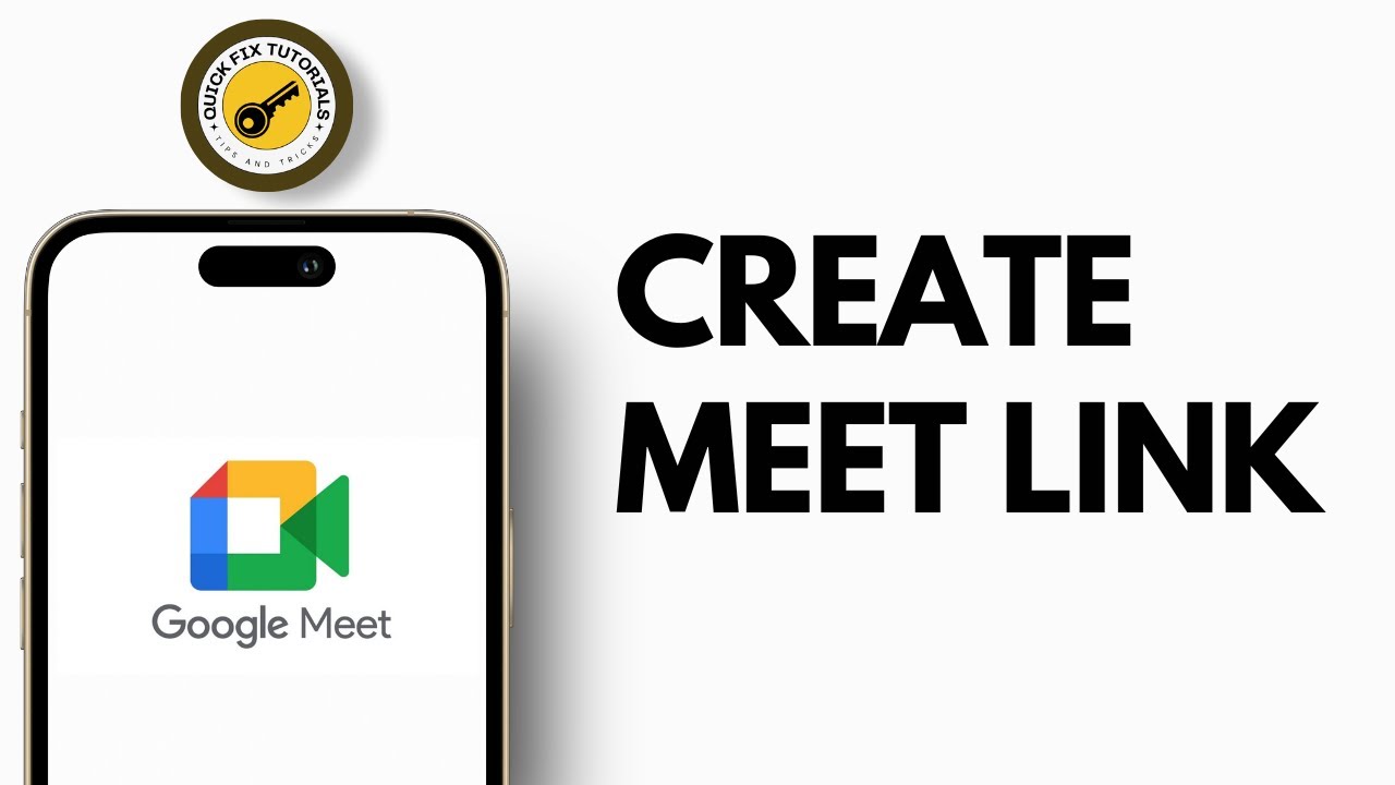 How to Create Google Meet Link! (Quick & Easy) - YouTube