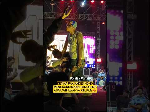 Aura wibawa pak kades hoho keluar ketika diatas panggung #trendingshorts  #kadeshoho