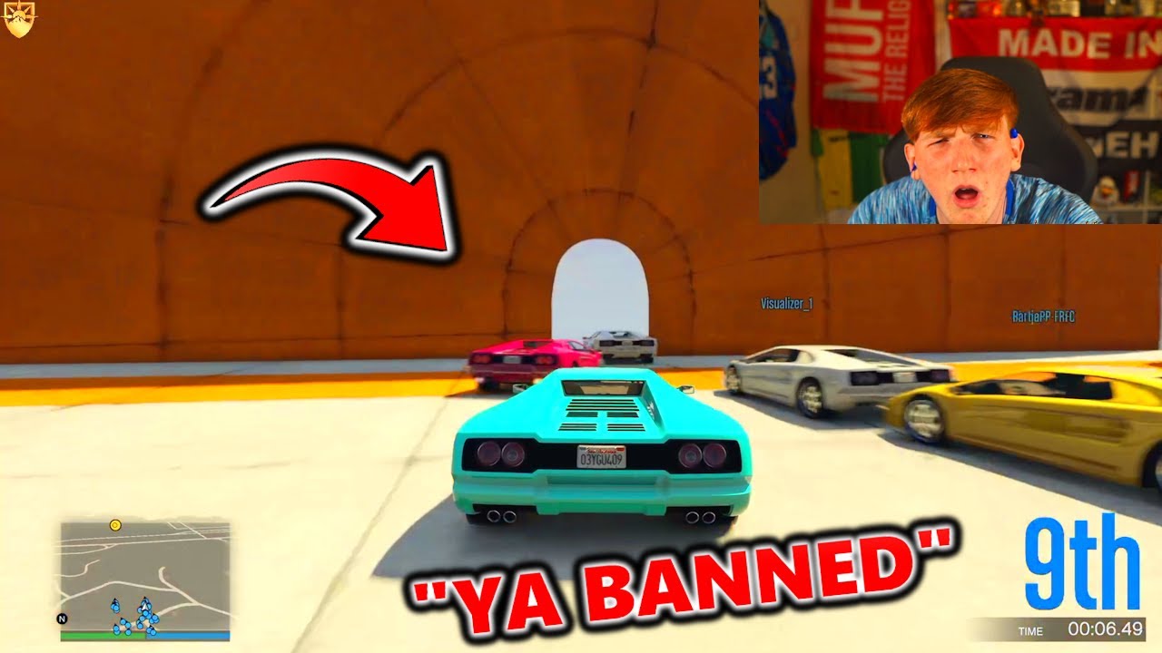 34 MINUTES OF ANGRY GINGE GTA RACING (STREAM HIGHLIGHTS) - YouTube