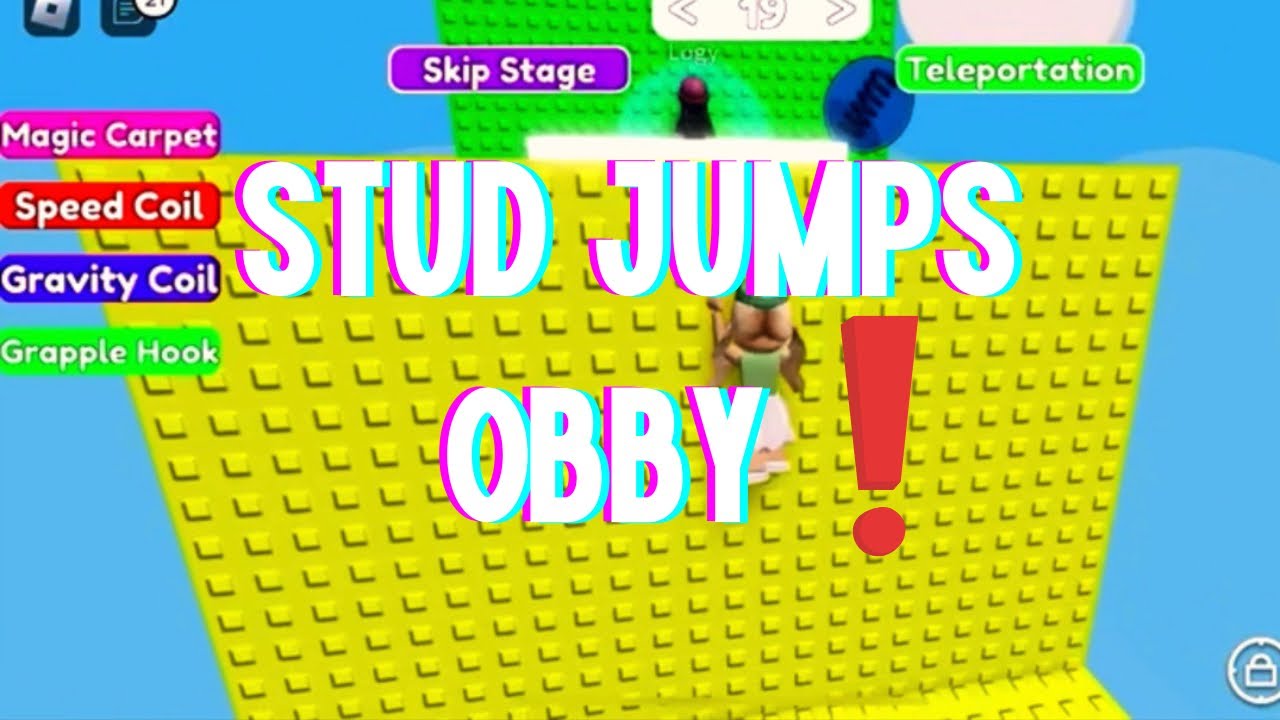Stud Jumps Obby - Roblox game | First time player - YouTube