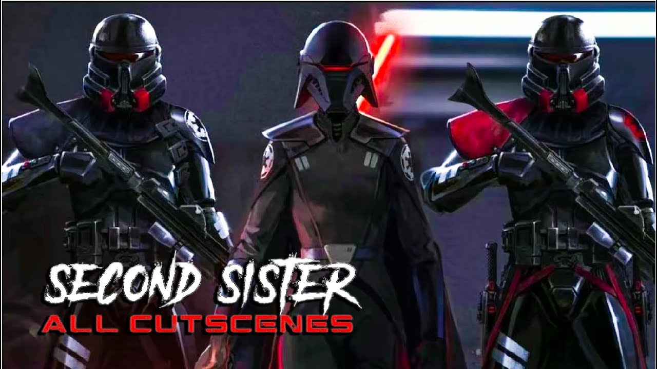 Star Wars Jedi : Fallen Order - Second Sister (Trilla) All Cutscenes ...