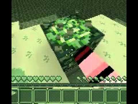 Minecraft Gameboy test (Minecraft running in 160x144) - YouTube
