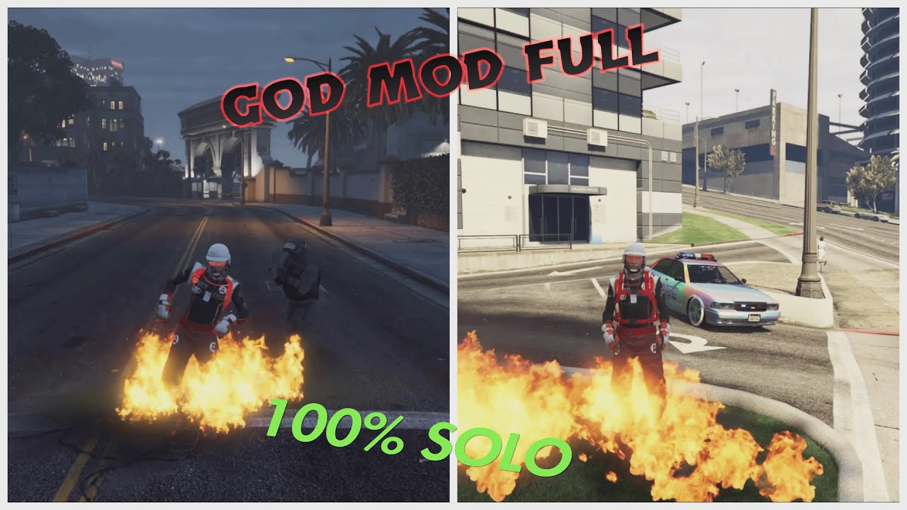 Live GOD MOD gta 5 online 1.68 - YouTube