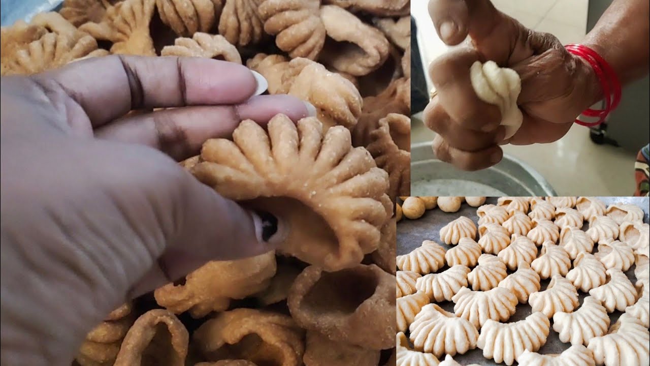 అమ్మమ చేసినా గవ్వలు/గోరుమిటిలు (gorumitilu recipe)perfect shape అమ్మమ ...