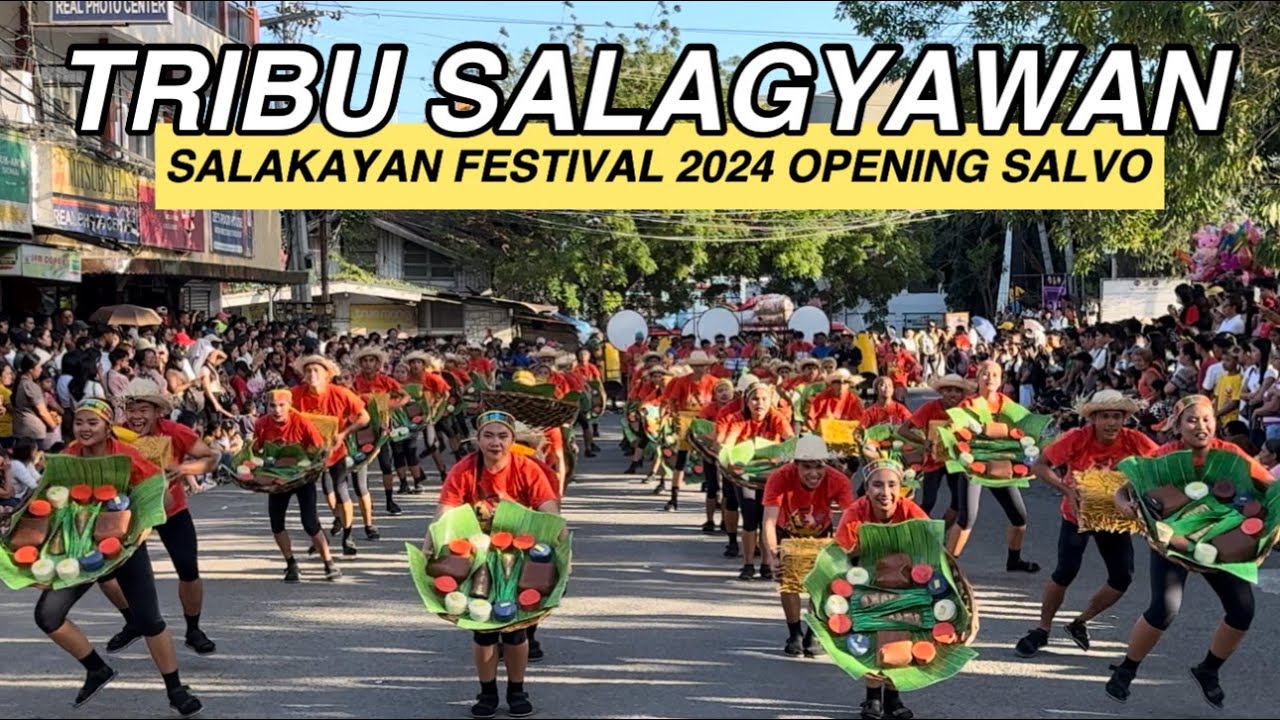 TRIBU SALAGYAWAN OPENING SALVO SALAKAYAN FESTIVAL 2024 STREET DANCE # ...