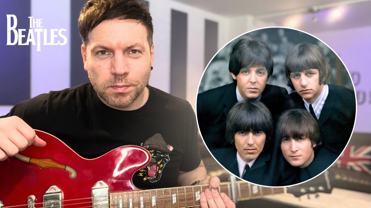 Now and Then The Beatles Guitar Lesson - YouTube