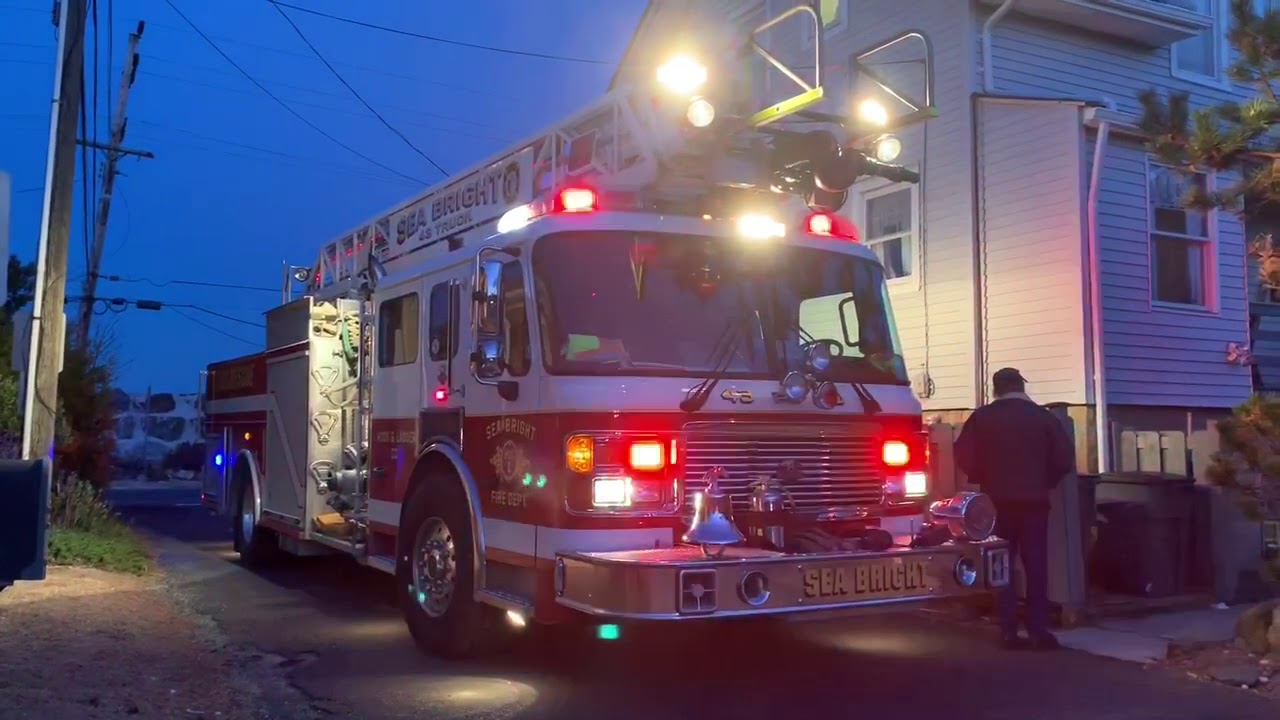 Monmouth Beach Fire Department 33-76 Sea Bright Fire & PD 43-90 43-67 ...