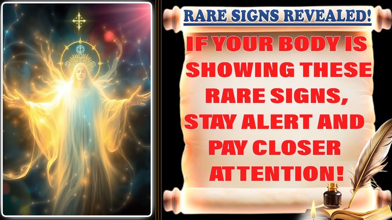 IF YOUR BODY IS SHOWING THESE RARE SIGNS, STAY ALERT AND PAY CLOSER ...