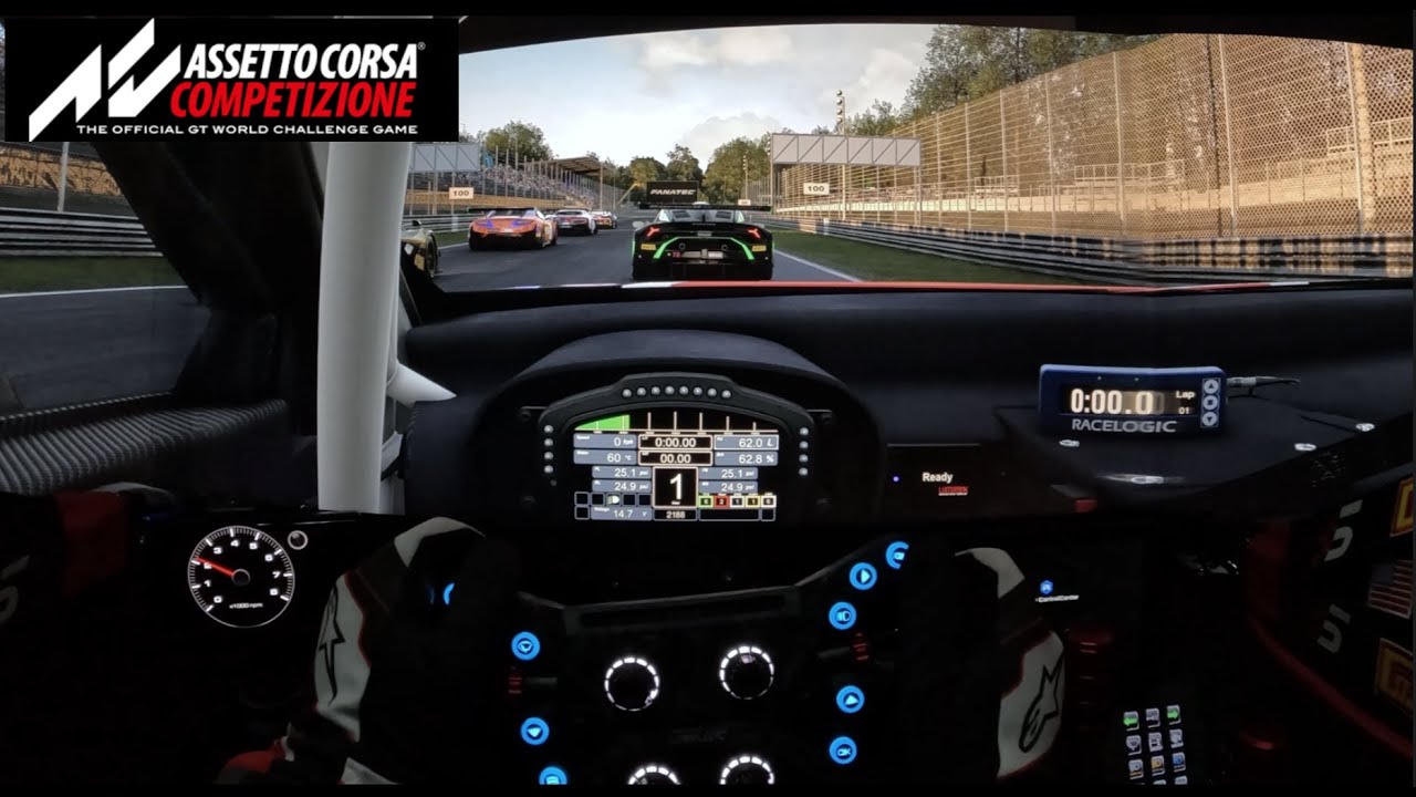 Assetto Corsa Competizione | Extreme Sim Rig Immersion| Simagic Alpha ...