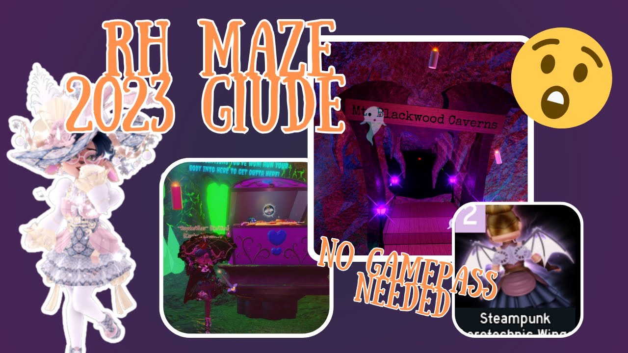 RH 2023 MAZE GUIDE (NO GAMEPASS) - YouTube