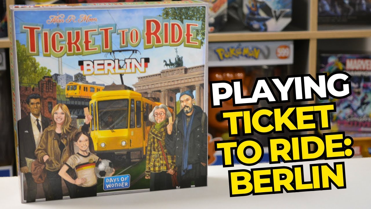 Playing Ticket to Ride: Berlin! - YouTube