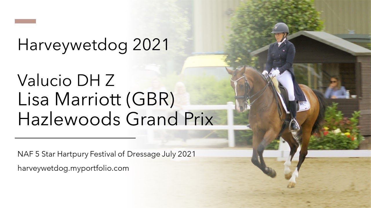 Lisa Marriott and Valucio DH Z CDI 3 Star Grand Prix; NAF 5* Hartpury ...