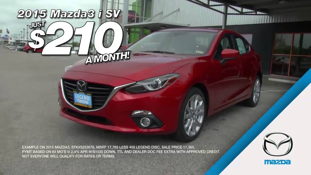 Legend Mazda April 2015 - YouTube